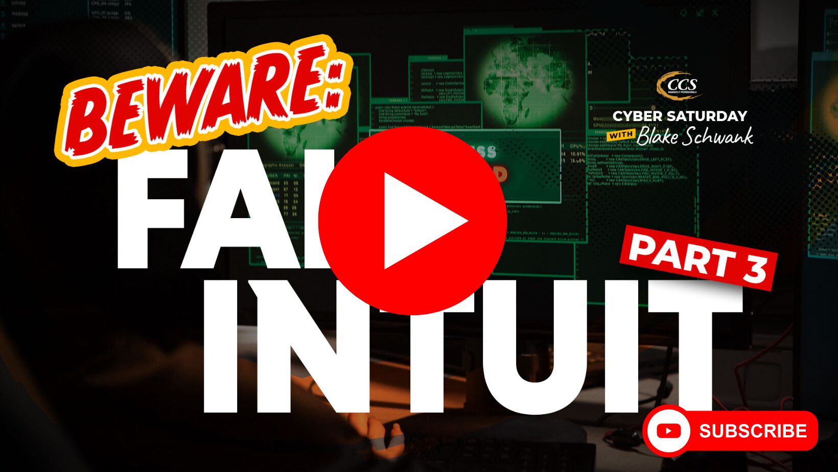 Fake Intuit Quickbooks Tech Support Scams | CCS